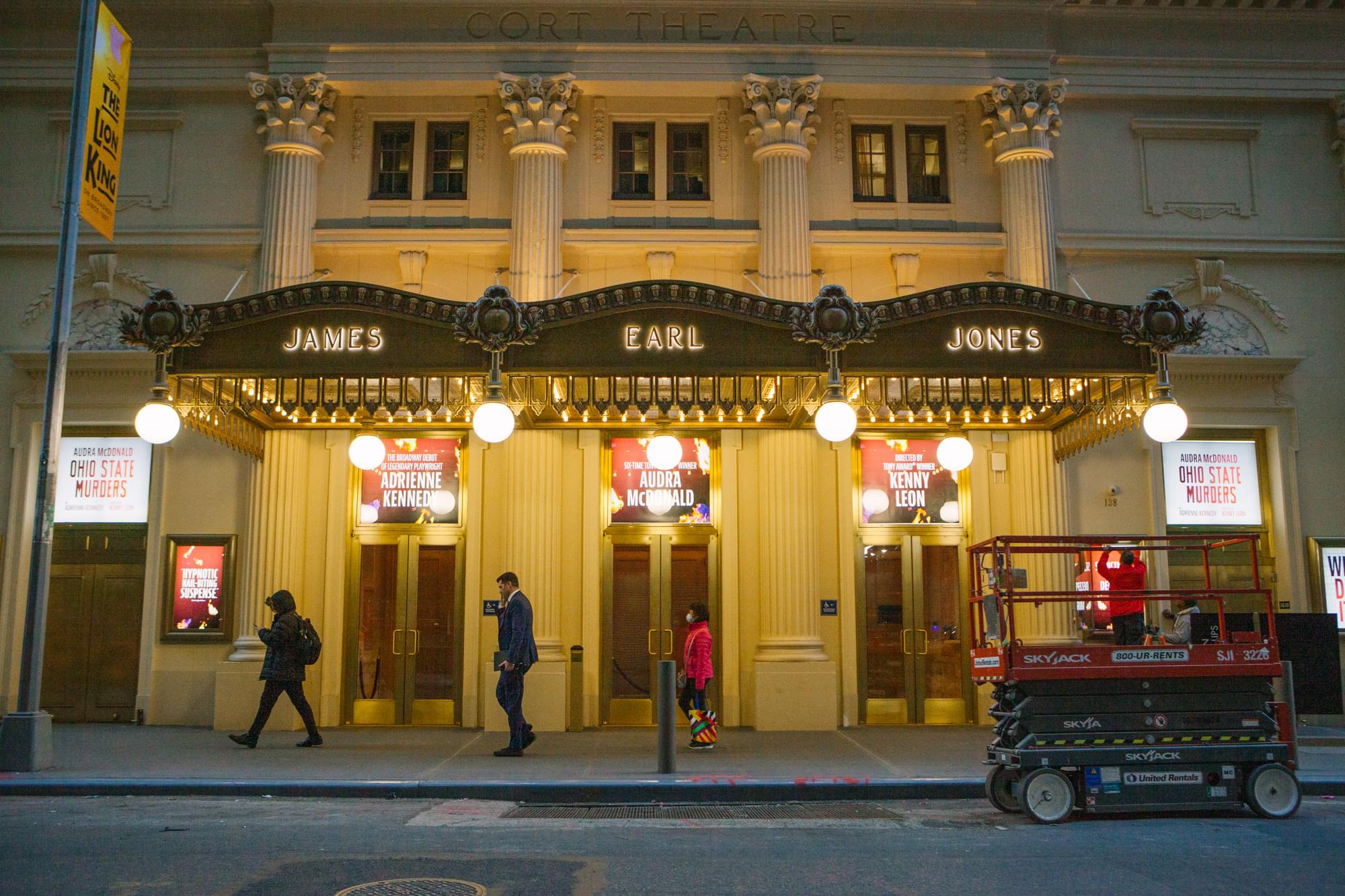 James Earl Jones Theatre Broadway NYC Reviews